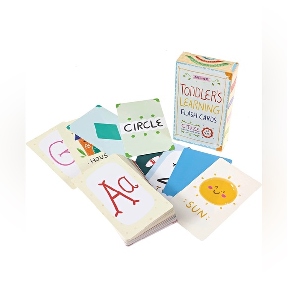 Toys | Toddlers Learning Flash Cards 63 Cards | Poshmark